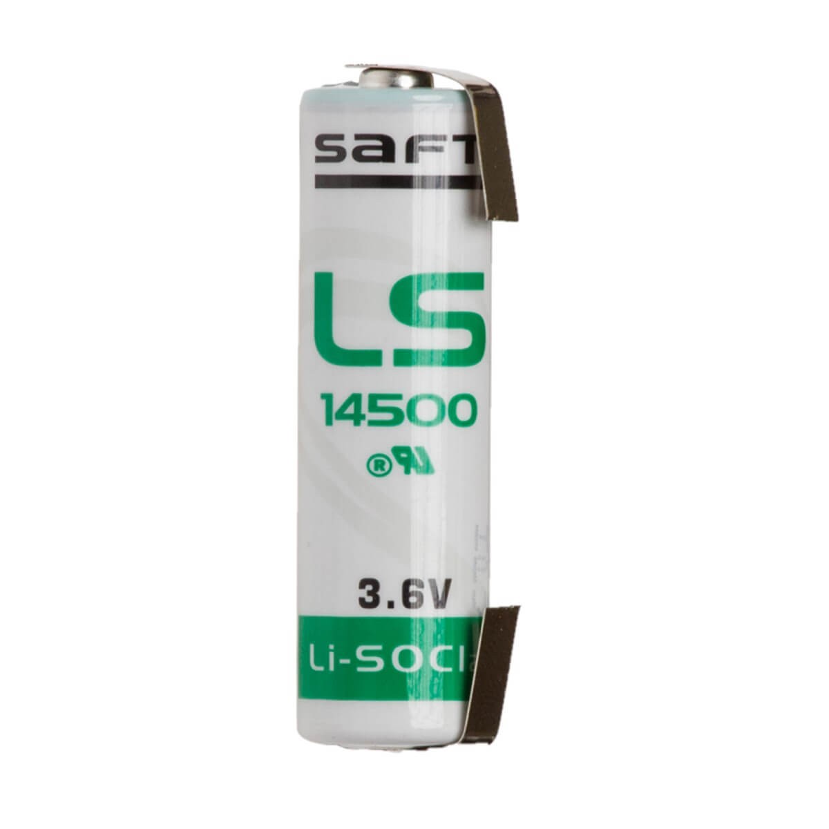 Saft LS14500-STS Battery with Solder Tabs