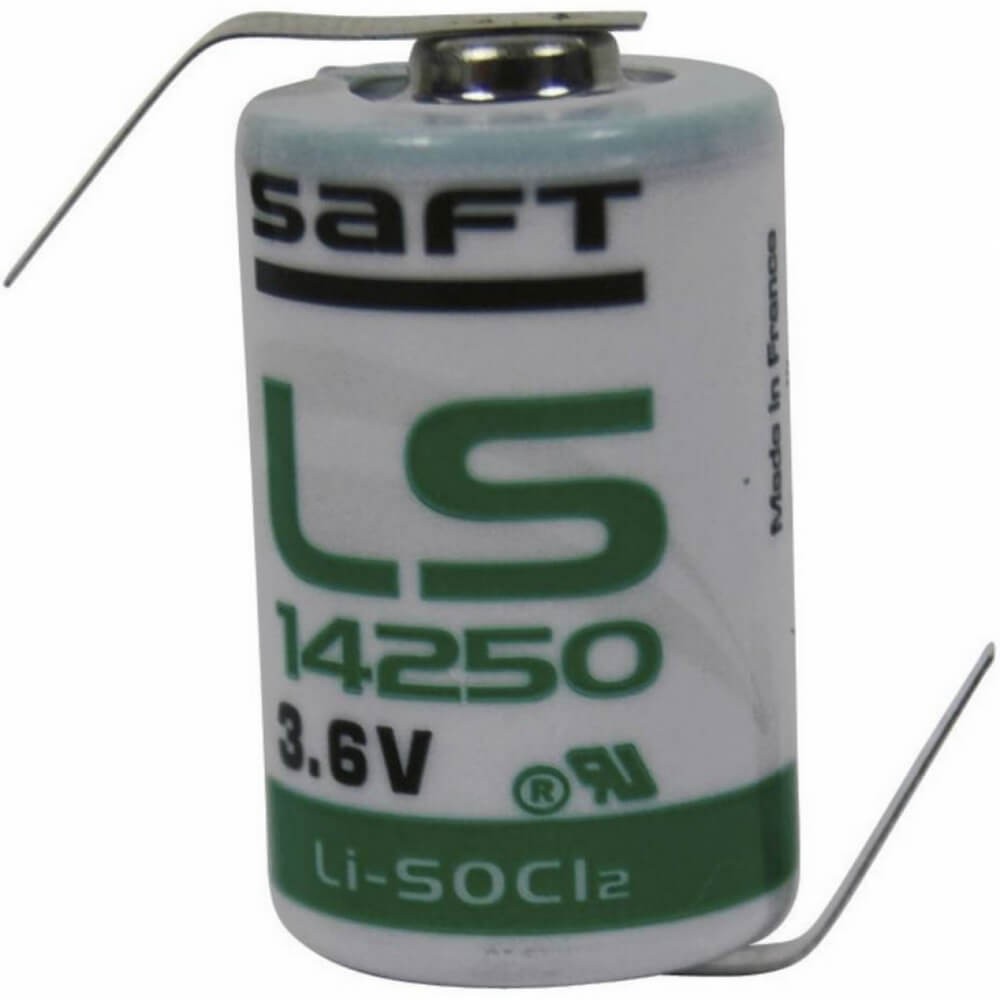 Saft LS14250 With Tabs Opposite Directions