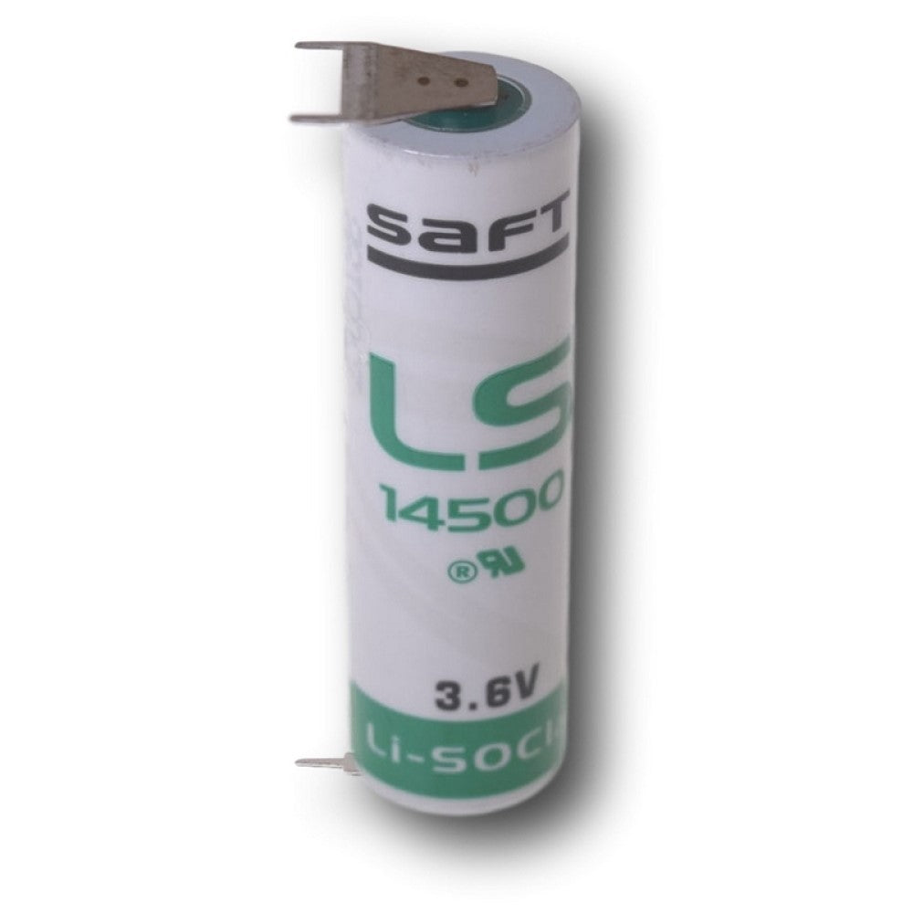 Saft LS14500 2600Mah PC Pins, 2 Pin Positive