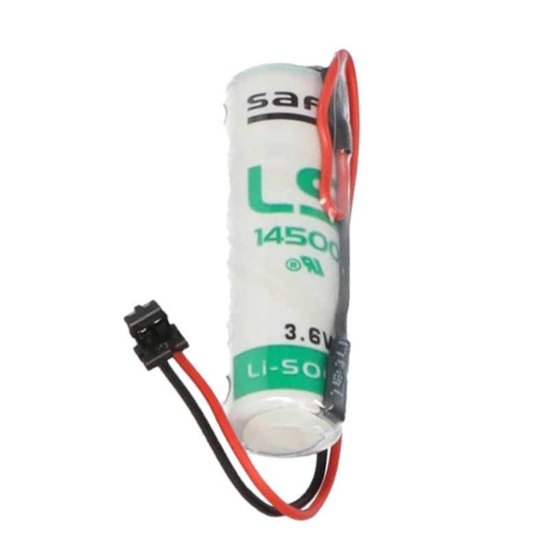 Saft Lithium LS14500-MDS Black Plug
