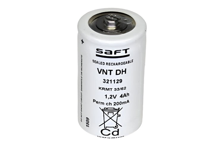 Saft / Arts VNT DH Saft High Temp. Nicad D cell 4ah, 1.2v